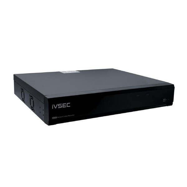 IVSEC NR6644EX NVR, 64 CHANNELS, 2 GIGABIT Ports, 4 Bays ,H265, 4K Hdmi ...