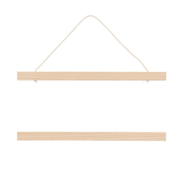 Esschert Design Wooden Poster Hanger Home/Indoor Organiser Medium ...