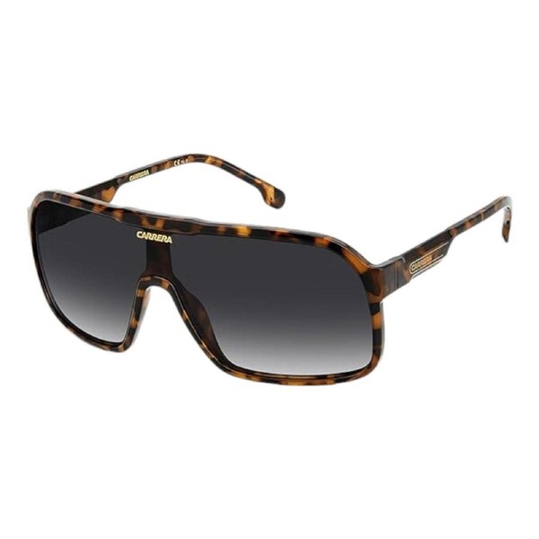 Carrera Mens 1046/S 086/99O Havana Frame Grey Lens 99mm Shield Aviator ...