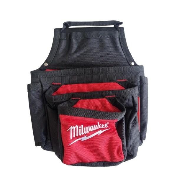 MILWAUKEE 48228122 3 TIER MATERIAL WORK POUCH | Woolworths