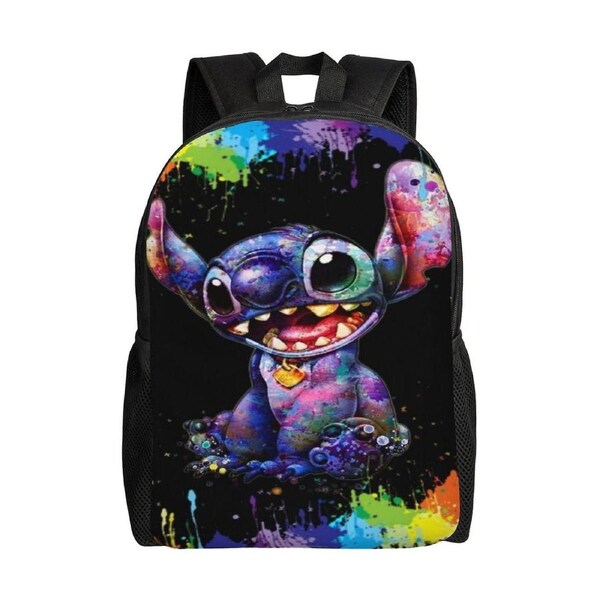 Kids Stitch Backpack 3D Print Cartoon Anime Backpacks Teenagers ...