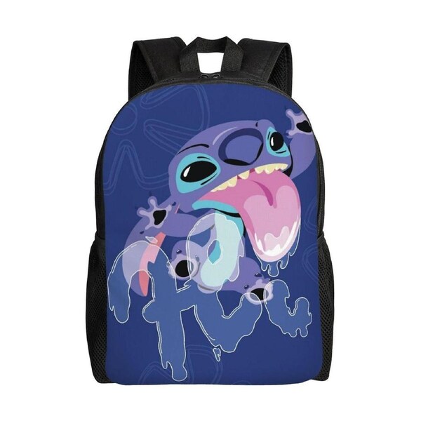 Unisex Cute Stitch Backpacks School Bag Bookbag Casual Daypack Backpack ...