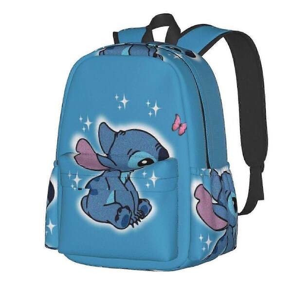 a245 Cartoon Stitch Backpack Large Capacity Lightweight Travel Unisex ...