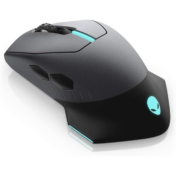 Alienware Wired/Wireless Gaming Mouse AW610M with 3-Zone Alienfx RGB ...