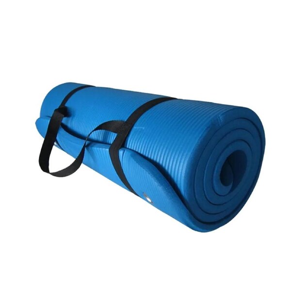 Yoga & Pilates Mat 10mm + Shoulder Strap | Woolworths