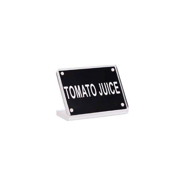 Chef Inox Buffet Sign Acrylic with Magnet Plate - Tomato Juice | Woolworths