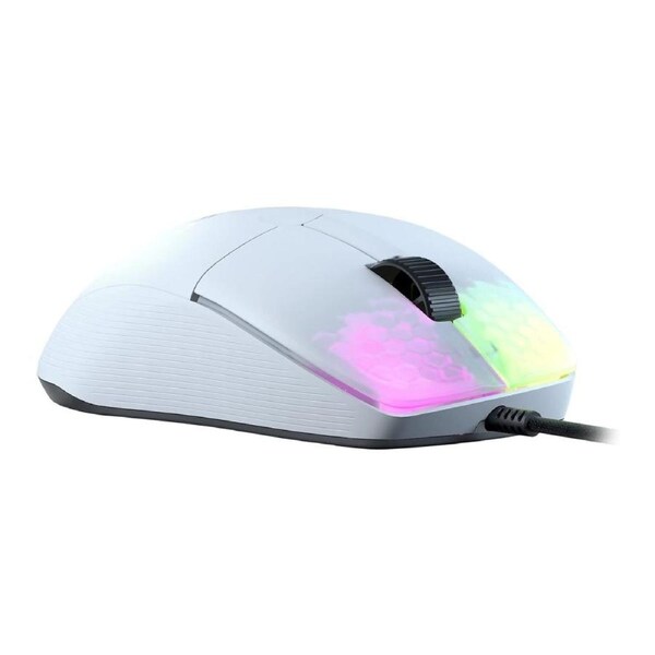 Roccat Kone Pro Optical Ergonomic Wired Gaming Mouse - White White ...