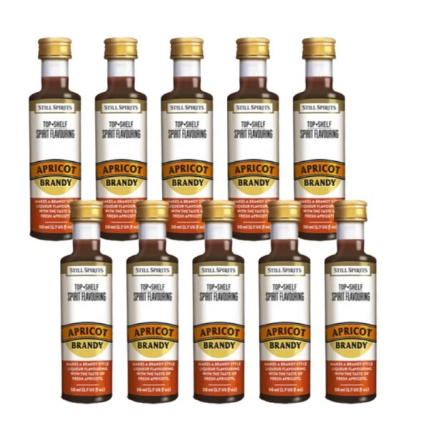 Still Spirits Top Shelf Apricot Brandy Essence 10 PK Home Brew ...