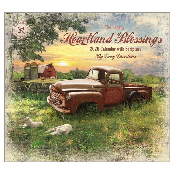 Legacy 2026 Calendar Heartland Blessings Calender Fits Wall Frame ...