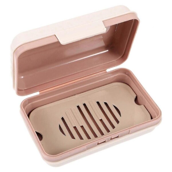 Soap Storage Box Portable Travel Soap Holder Travel Soap Box Lid Soap ...