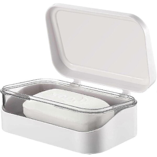 Soap Dish Soap Box Soap Holder, Self Draining Soap Saver Waterproof ...