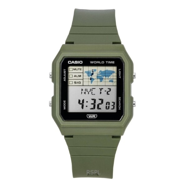 Casio POP Digital World Time Quartz LF-30W-3A Unisex Watch Alarm ...