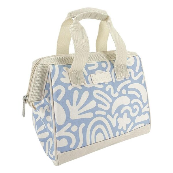 Sachi Style 34 Insulated Leak-Proof Lunch Bag 24x17x22cm Blue Squiggles | Woolworths