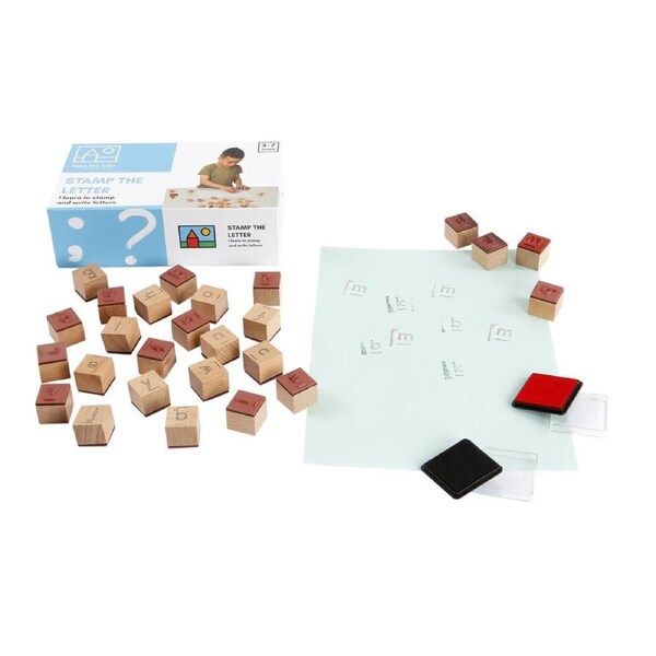 TFL Stamp the Letter Word Formation Educational Toy Kids/Children - 3y ...