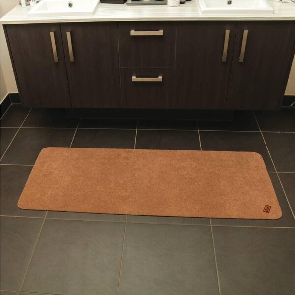 Anti Slip Absorbent Floor Mat - Long Runner - Pebble | Woolworths