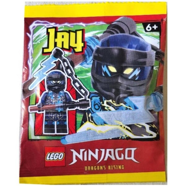 LEGO 892503 - Ninjago Jay Minifigure Polybag Bagged | Woolworths
