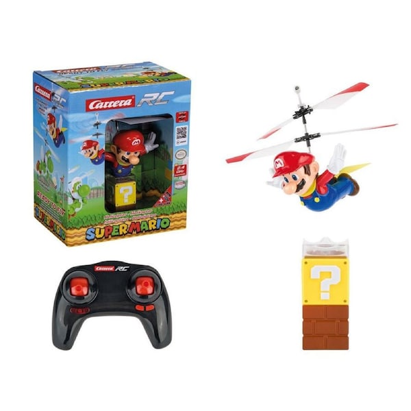 Carrera Nintendo Air Helicopter Super-Mario - 2.4GHz Kids Toy Flying ...
