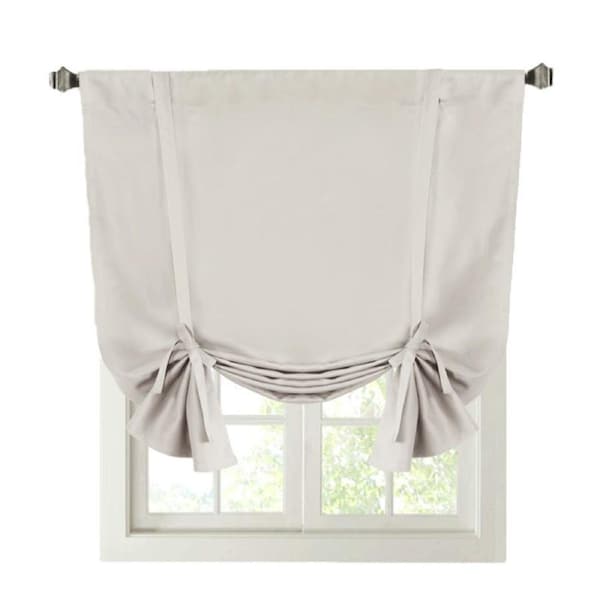 Nevenka Tie Up Shade for Small Window Thermal Insulated Rod Pocket 42 ...