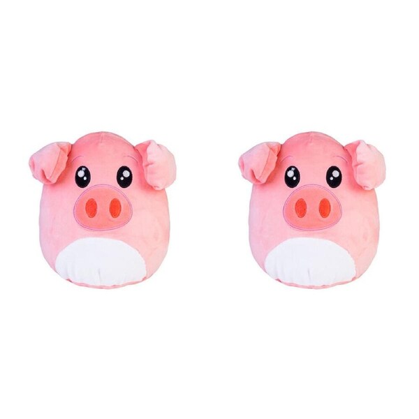 2PK Smooshos Pal Squishy Super Soft Velour Plushie Kids Toy 22x16x22cm ...