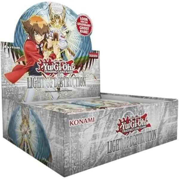 Light of Destruction Booster Box - Yugioh TCG | Woolworths