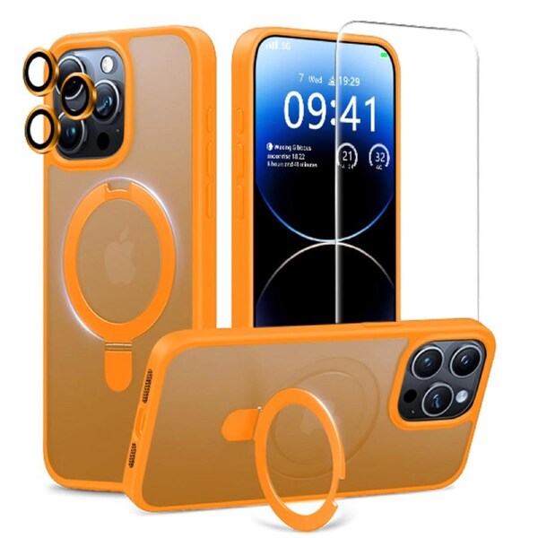 ZUSLAB iPhone 14 Pro Max Case, Magnetic Stand, Screen & Camera ...