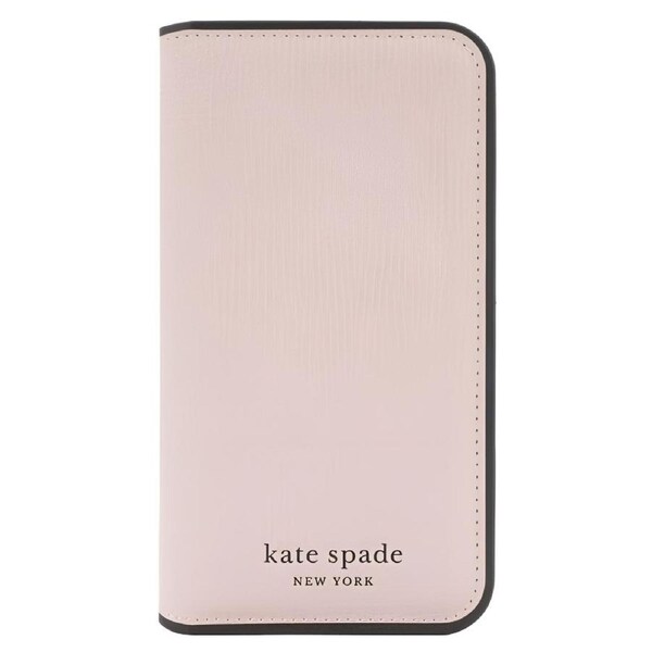 Kate Spade New York Folio Case (Suits iPhone 14 Pro Max) - Pale Vellum | Woolworths