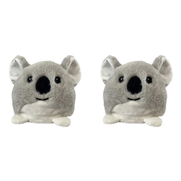 2PK Momoko Reversible Koala Animal Stuffed Doll Kids Soft Plush Toy ...