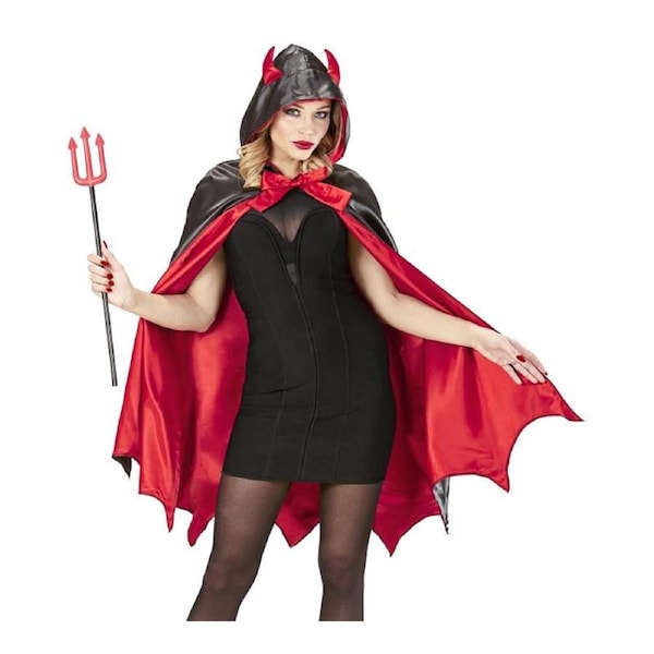 Hooded Devil Halloween Cape | Woolworths