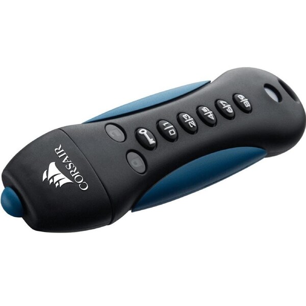 Corsair Padlock 3 64GB Secure USB 3.0 Flash Drive with Keypad - Secure ...
