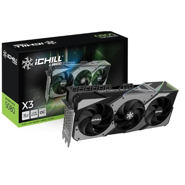[C50803-16D7X-176069H] Inno3D GeForce RTX 5080 ICHILL X3 16GB GDDR7 ...