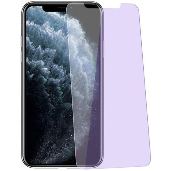 Nuglas (2pcs) Anti Blue UV Tempered Glass Screen Protector for iPhone ...