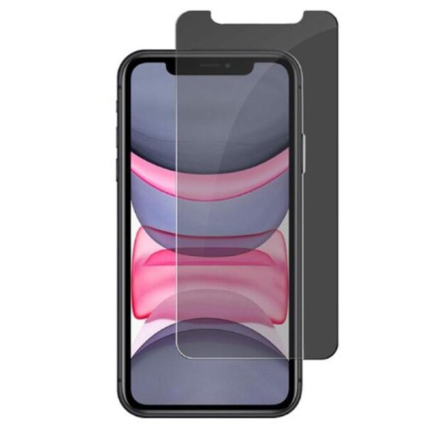 Nuglas Flat Clear Privacy Glass Screen Protector for iPhone 11 / XR ...