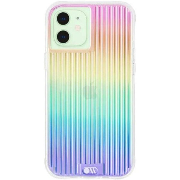 Case-Mate Tough Groove Phone Case for iPhone 12 / 12 Pro - Iridescent ...