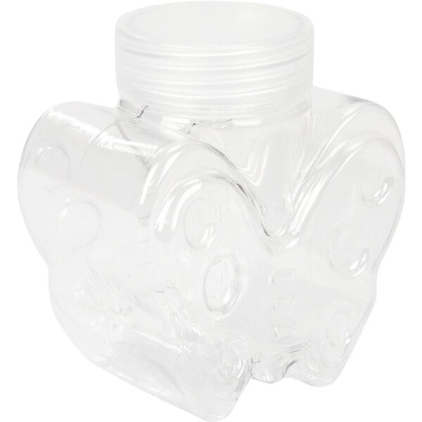 Clear Plastic Butterfly Screw Top Jar 150ml | Woolworths