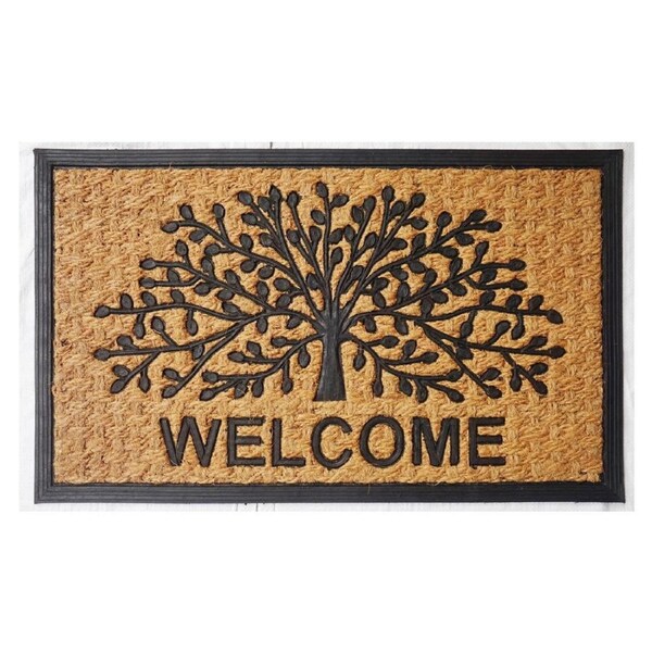 Door Mat Deluxe Welcome Tree Of Life 45 X 75 Cm Doormat | Woolworths