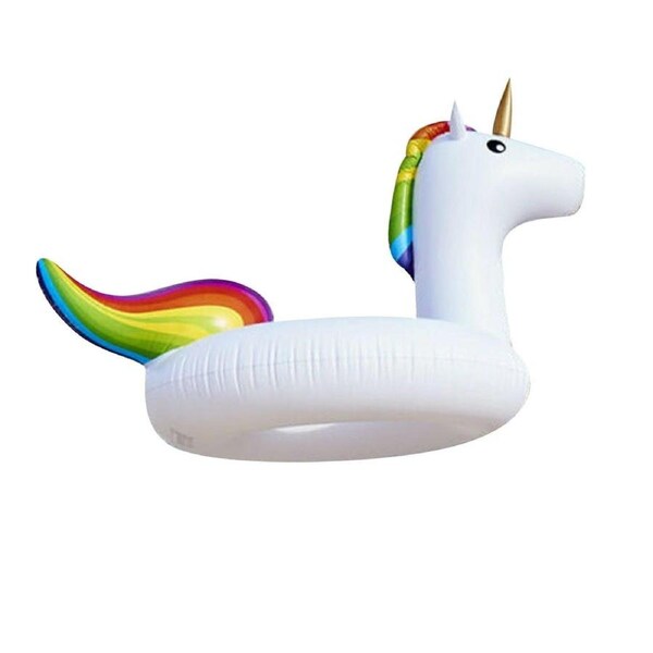 JOYBUY Unicorn Inflatable Swimming Float Ring – Pool Water Toy | Woolworths