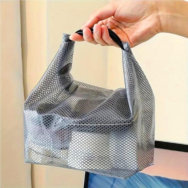 2 Pcs Waterproof Travel Toiletry Bag Cosmetic Bag With Drawstring ...