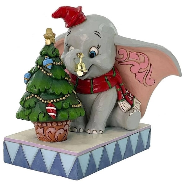 Jim Shore Disney Traditions - Dumbo with Christmas Tree - Merry Moments ...