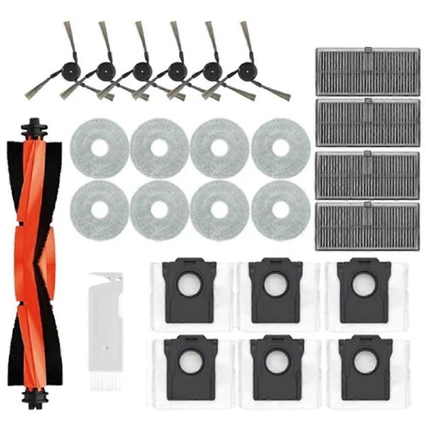 For X40 Ultra, X40 Pro, S30 Pro Ultra Vacuum Cleaner Main Side Brush ...