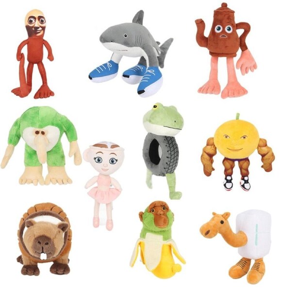 JOYBUY Cartoon Bear Plush Toy - Game-Inspired Plush Doll Gift | Woolworths