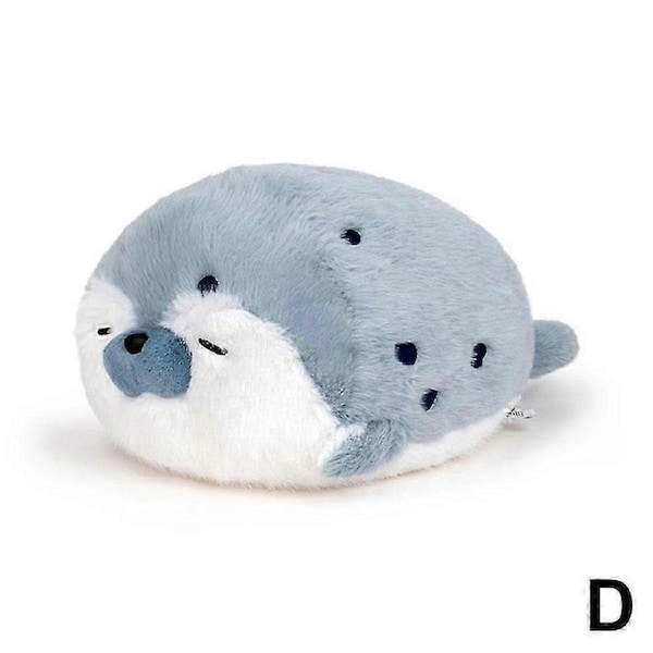 JOYBUY Sea Otter Plush Doll Pillow - Blue Cartoon Sea Animal | Woolworths