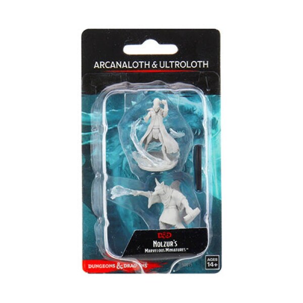 D&D Nolzurs Marvelous Unpainted Miniatures Arcanaloth and Ultroloth ...