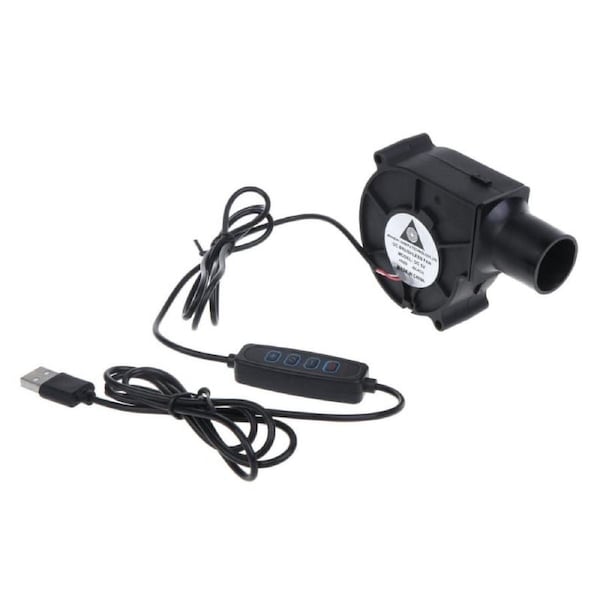 JOYBUY Mini USB Turbo Blower – 5V Centrifugal Fan with Speed Controller ...