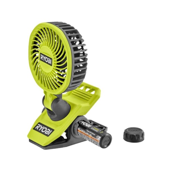 Ryobi USB Lithium Mini Clamp Fan 2.0Ah Kit I/N: 0493396 4v range ...