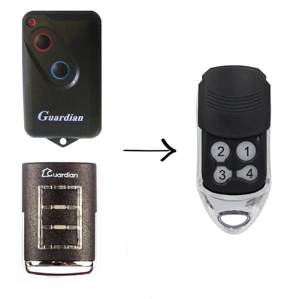 Replacement Guardian 21230 / 21230L Garage Door Remote - Compatible ...