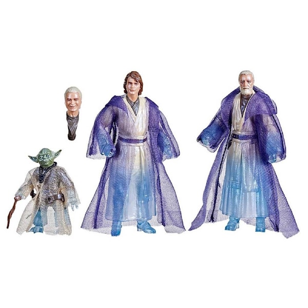 Star Wars - The Vintage Collection - Force Ghosts Action Figure 3-Pack ...