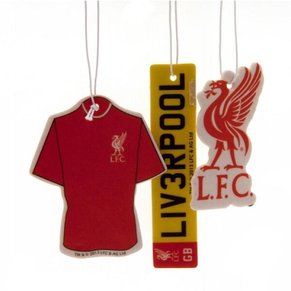 Liverpool FC Liverbird 3pk Air Freshener | Woolworths