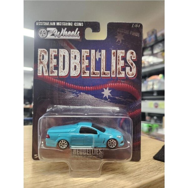 Oz Wheels Carded Red Bellies Mystery Car VF Maloo Blue | Woolworths