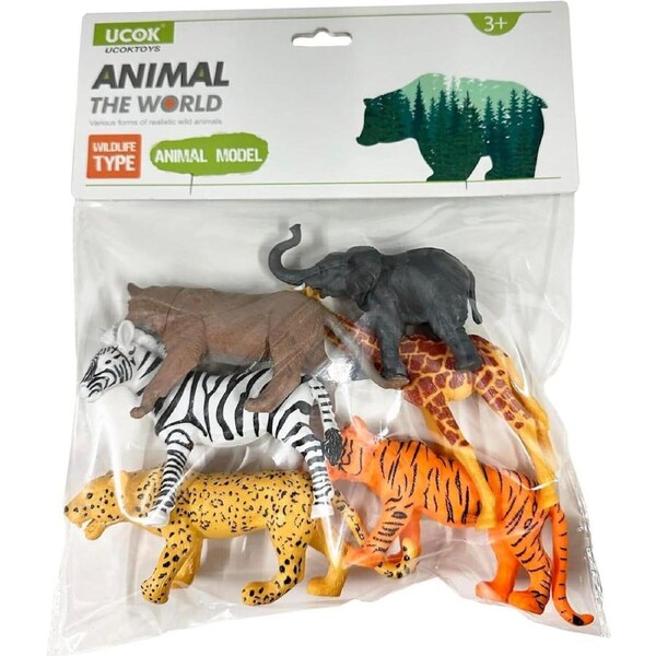 All Brands - Jungle Wildlife Animals In Polybag | Woolworths