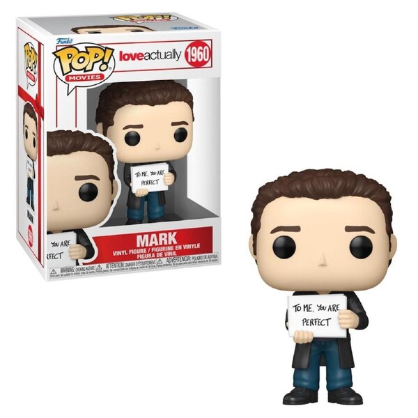 Love Actually Mark with Signs Funko POP! Vinyl | Woolworths